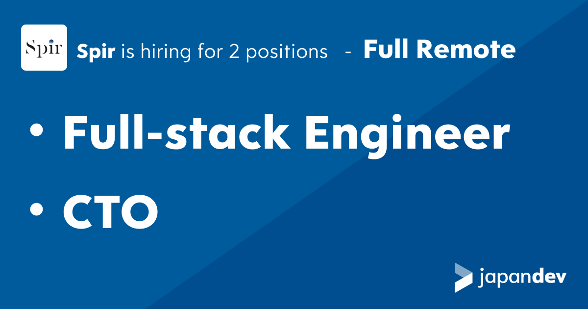 Spir | Japan Dev